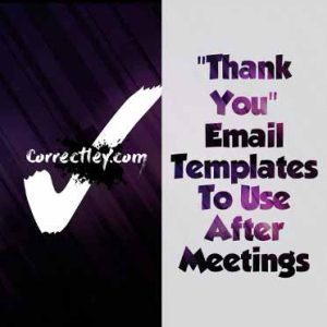 19 of the Best "Thank You For Attending The Meeting" Email Templates