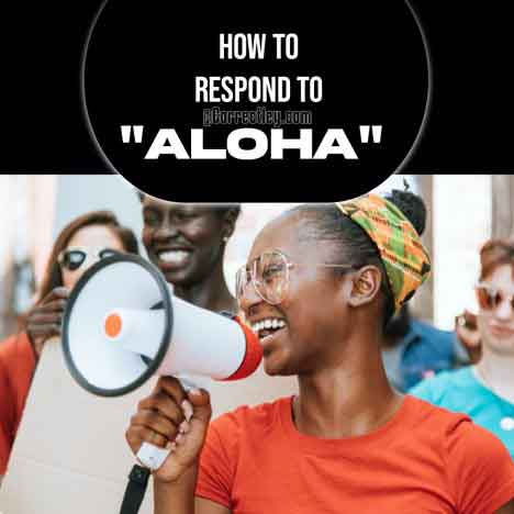 26 Best Responses to "Aloha"