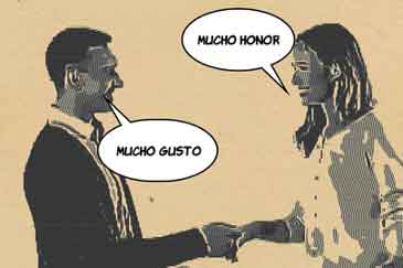 20 Correct Responses to "Mucho Gusto"